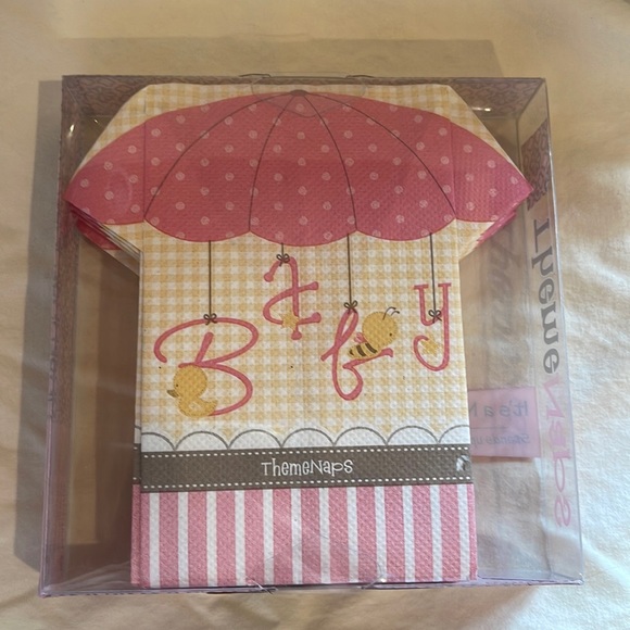theme naps | Party Supplies | 3d Baby Shower Party Napkins | Poshmark